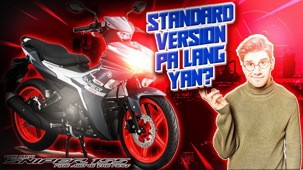 NEW YAMAHA SNIPER 155 | GANDA NG COLOR COMBINATION | ABOT NG 5'6 ...