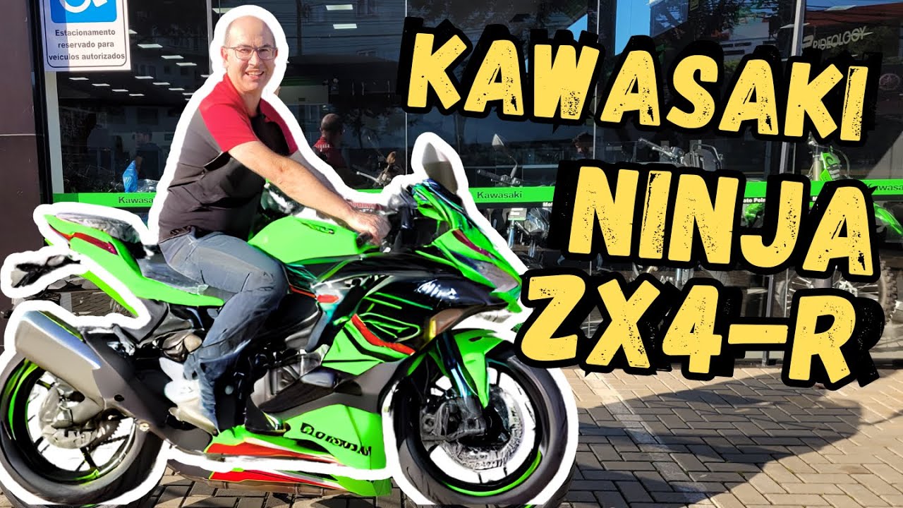Super Novidade Kawazaki ZX-4R 4 | Com 4 Cilindros ! - YouTube