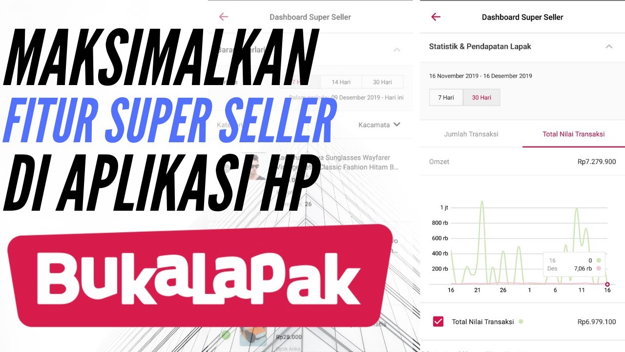 Optimasi Toko Bukalapak Via Handphone pakai fitur Super Seller - YouTube