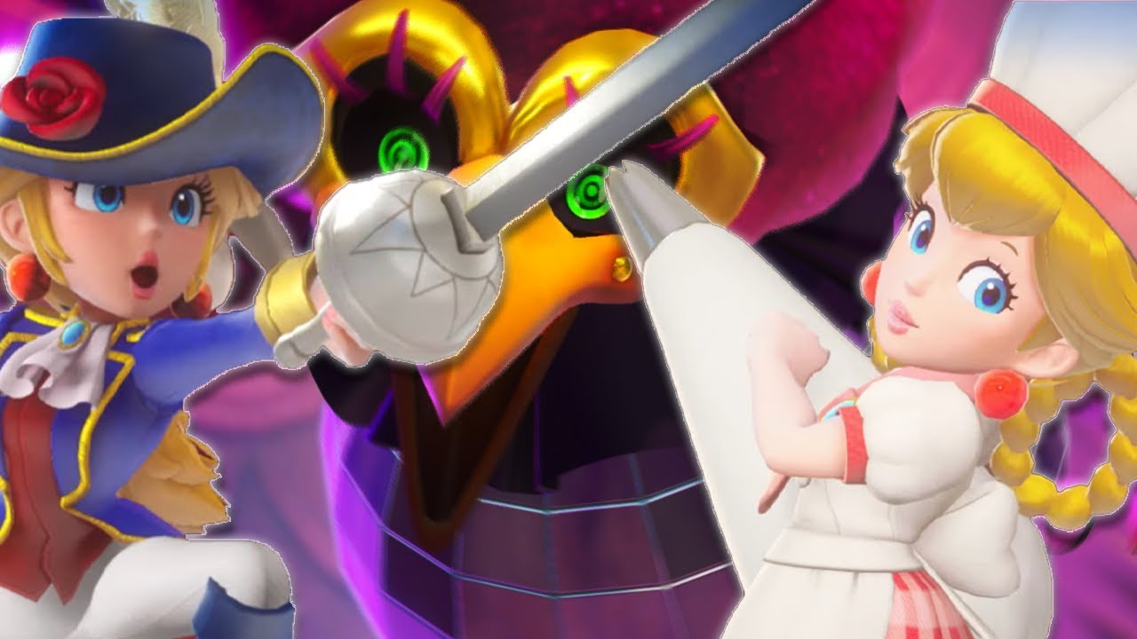 Princess Peach Sets the Show - YouTube