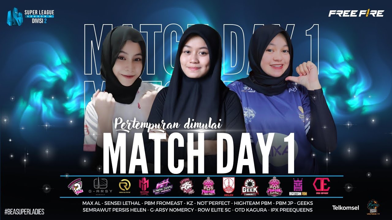 [LIVE] DAY 1 FFSL LADIES SEASON III DVS 2 - YouTube
