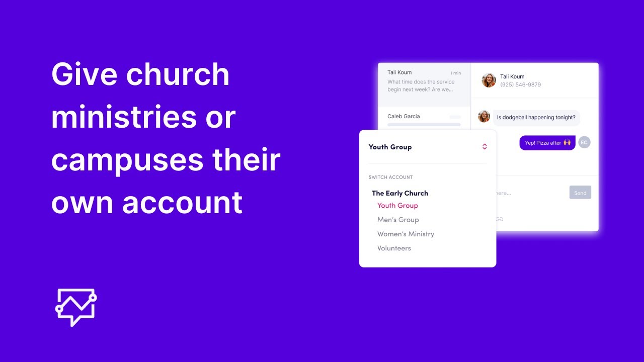 Give Church Ministries or Campuses Their Own Texting Account - YouTube