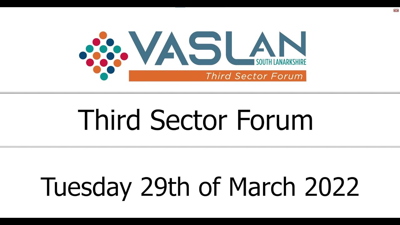 Let’s Talk about Funding: VASLan Third Sector Forum - YouTube