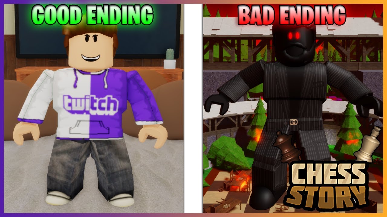 Chess ♟️ (STORY)-All 2 ENDINGS | ROBLOX - YouTube