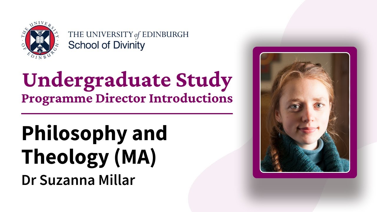 Divinity: Philosophy and Theology (MA) - YouTube