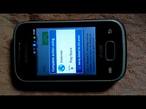 How to download whatsapp in gt s5302