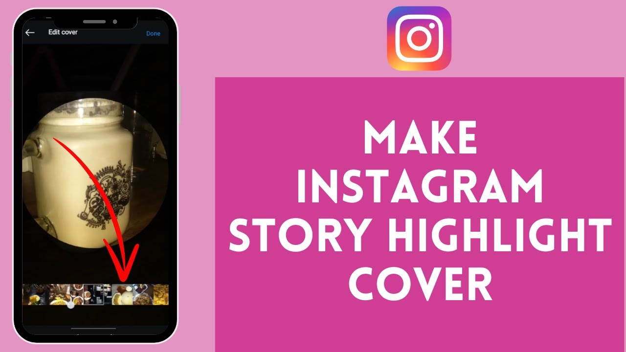 How to Make Instagram Story Highlight Cover 2024 (Full Tutorial) - YouTube