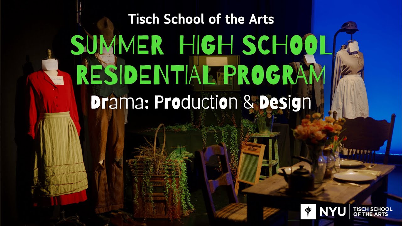 Drama: Productions & Design | Summer High School Residential Program ...