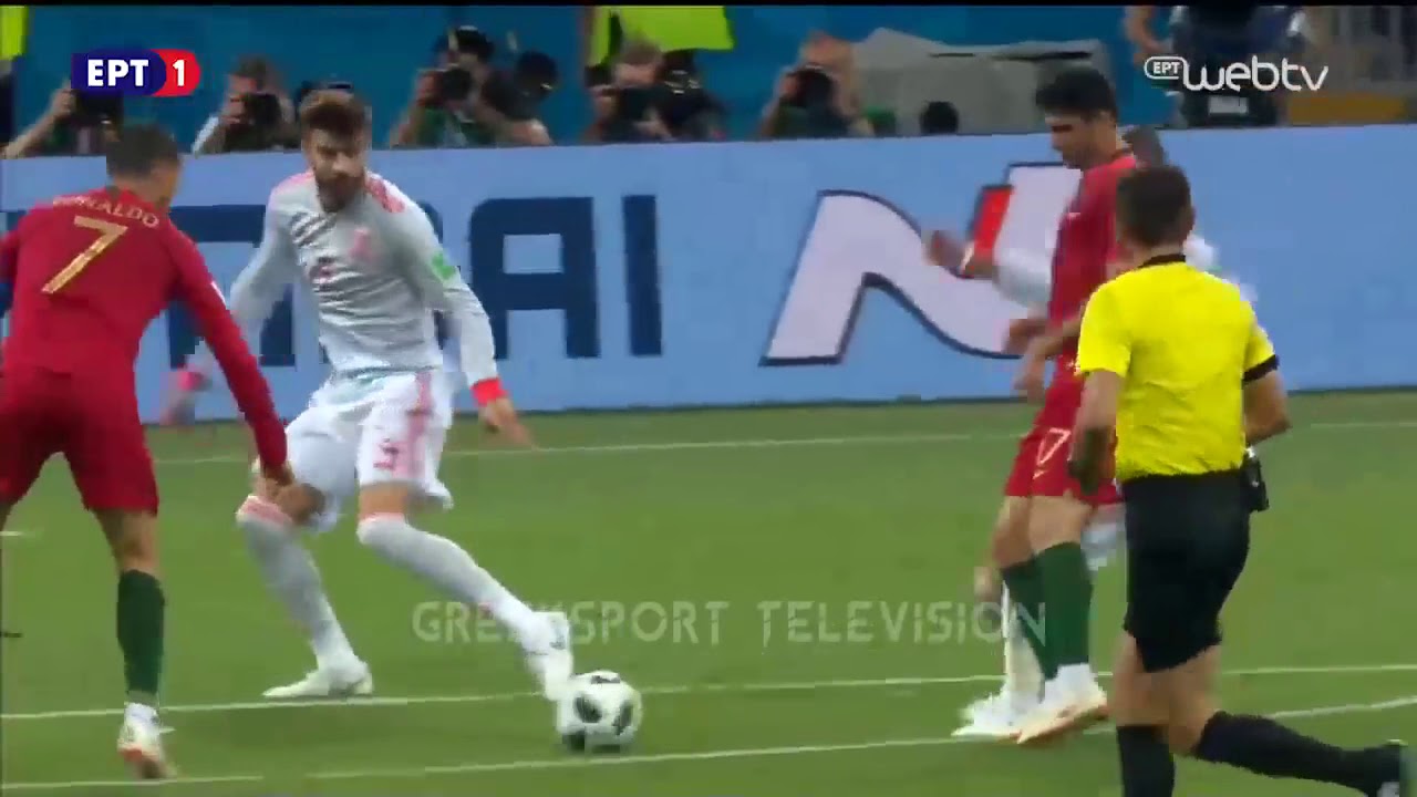 Πορτογαλία-Ισπανία 3-3 Στιγμιότυπα HD με Ελληνική Περιγραφή |Mundial ...
