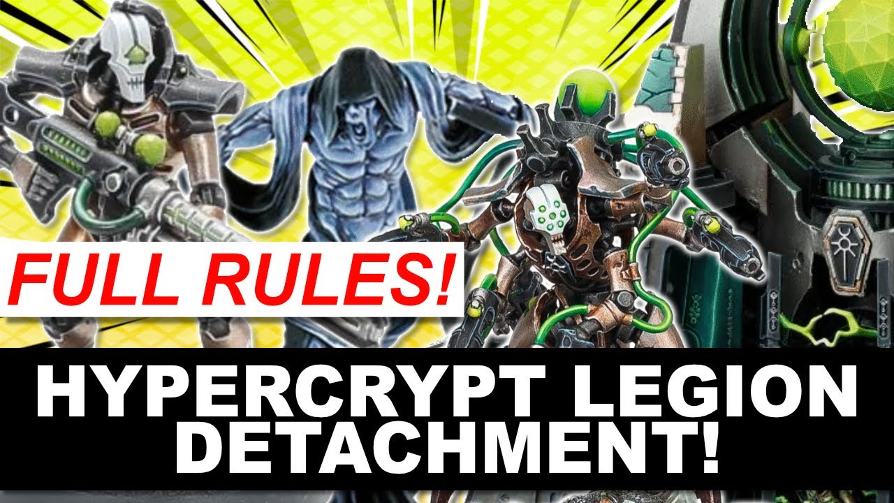 Is the Hypercrypt Legion the best Necrons Detachment? - YouTube