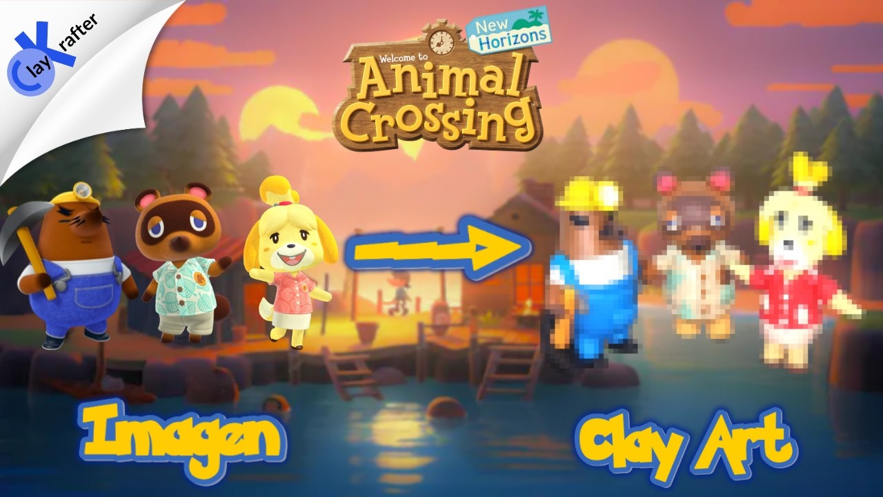 HOW TO MAKE ANIMAL CROSSING CHARACTERS OUT OF CLAY - YouTube