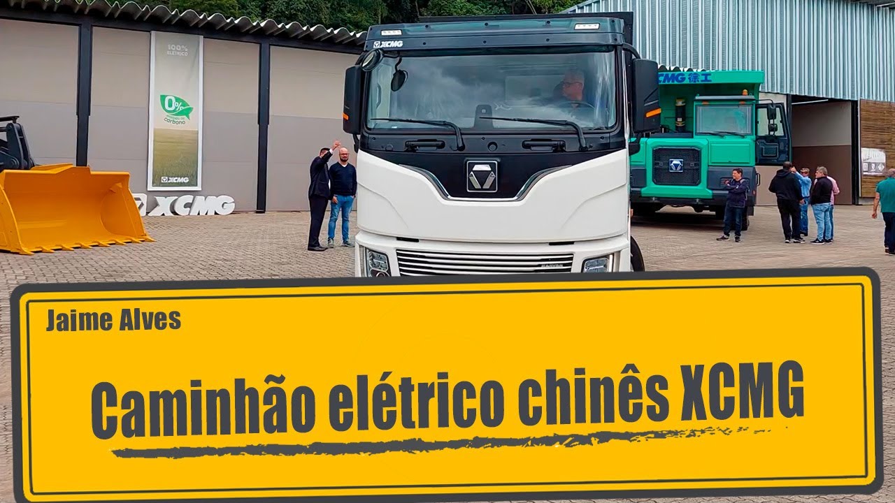 Caminhão Elétrico Chinês Xcmg Youtube