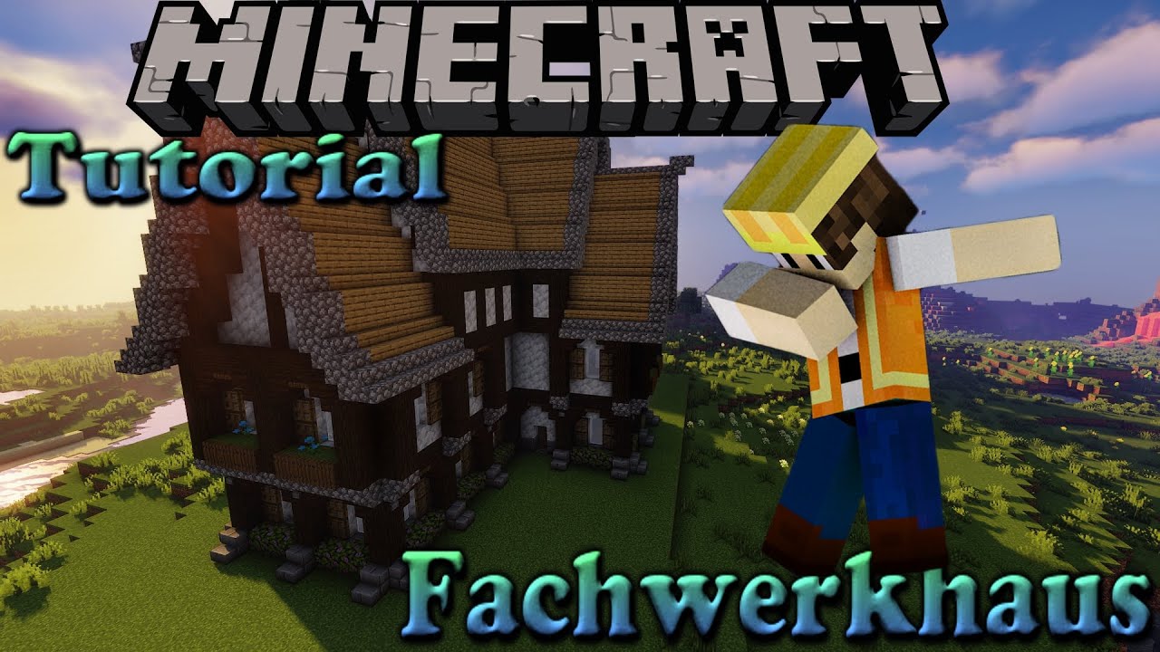 Minecraft Tutorial Fachwerkhaus - YouTube