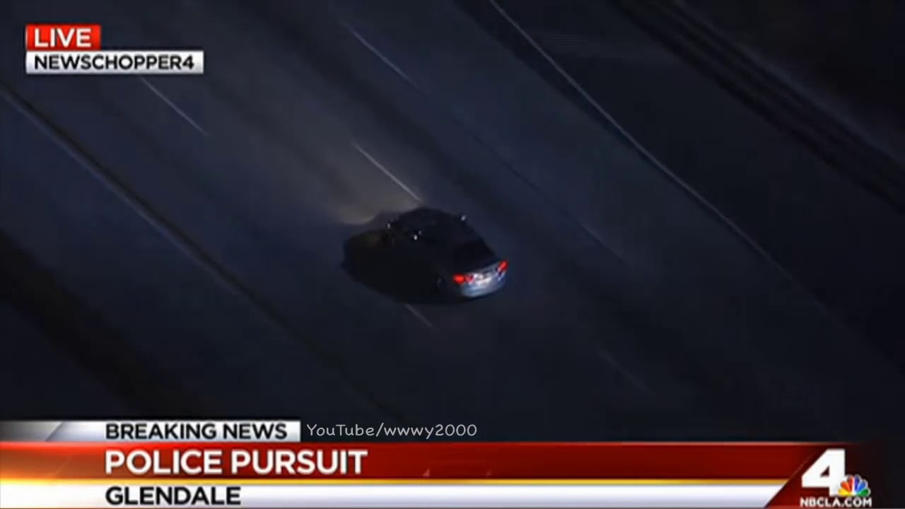 Los Angeles High Speed Pursuit (April 04, 2015) 140mph Pursuit - YouTube