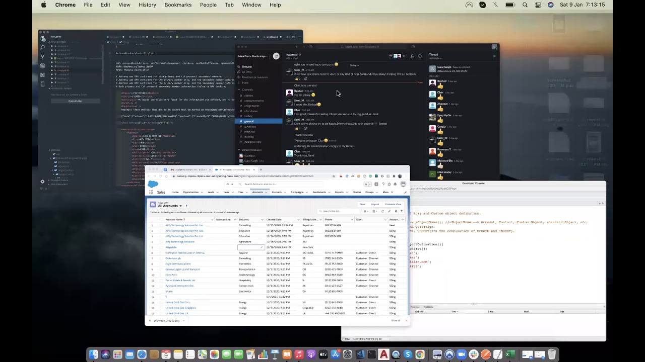 Salesforce Training D25 Apex Class Sobject Dml On Sobject Youtube