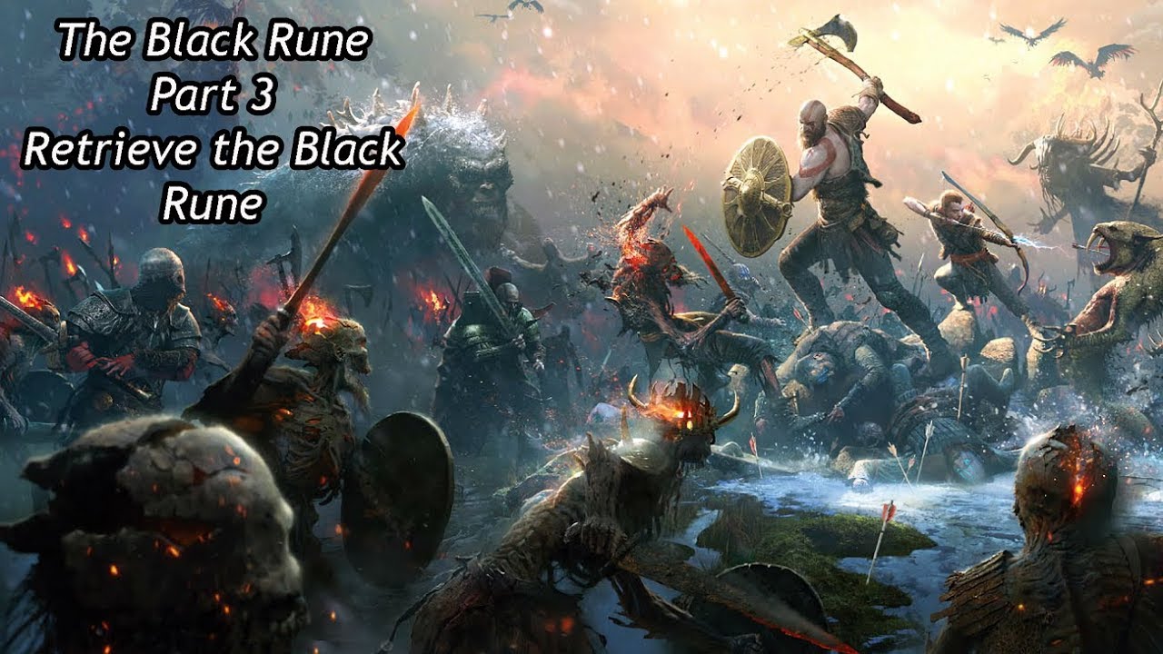 The Black Rune - Retrieve the Black Rune - God of War - YouTube