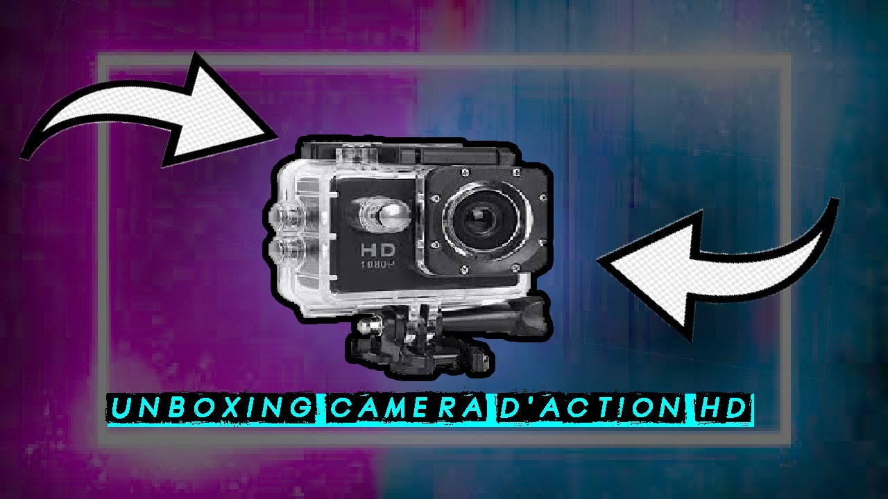Unboxing camera action HD wifi - YouTube