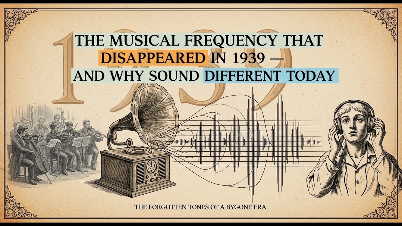 The Musical Frequency That Disappeared in 1939 — And Why Songs Sound ...
