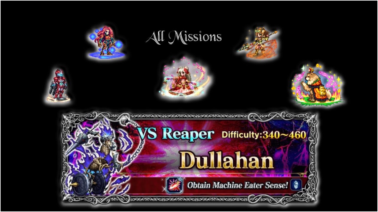 [FFBE] Twelve Types Takedown: Dullahan (First Look - All Missions ...