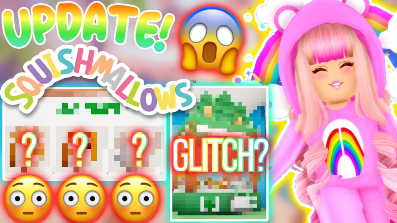 *NEW SQUISH UPDATE* NEW SQUISHMALLOWS AND... A GLITCH? ROBLOX ...