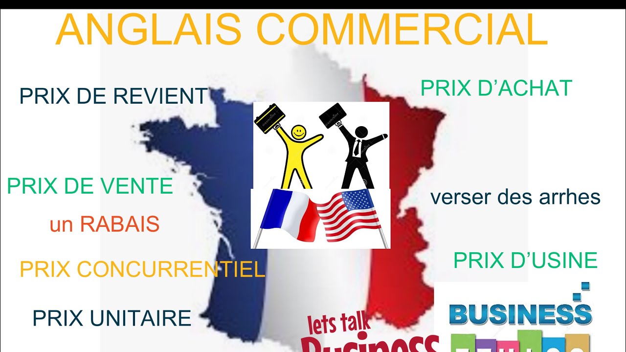 ANGLAIS COMMERCIAL - PRIX ET DEVIS - YouTube