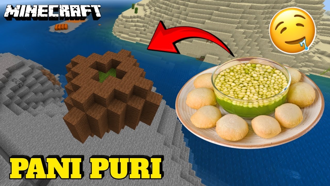 I Made Pani Puri In Minecraft! - YouTube