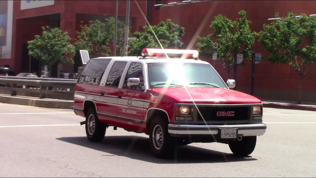 LAFD Fast Response 9 (reserve) - YouTube
