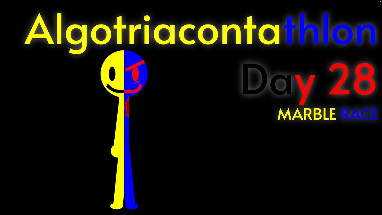 Algotriacontathlon Day 28: " a classic event that isn't RTTB - YouTube