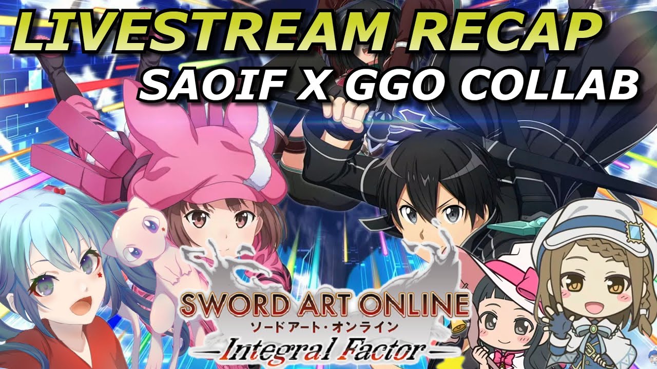 SAOIF X GGO COLLAB! | FREE LLENN SKILL + MORE ARCANA GEMS TO CLAIM! Livestream Recap | SAOIF ...