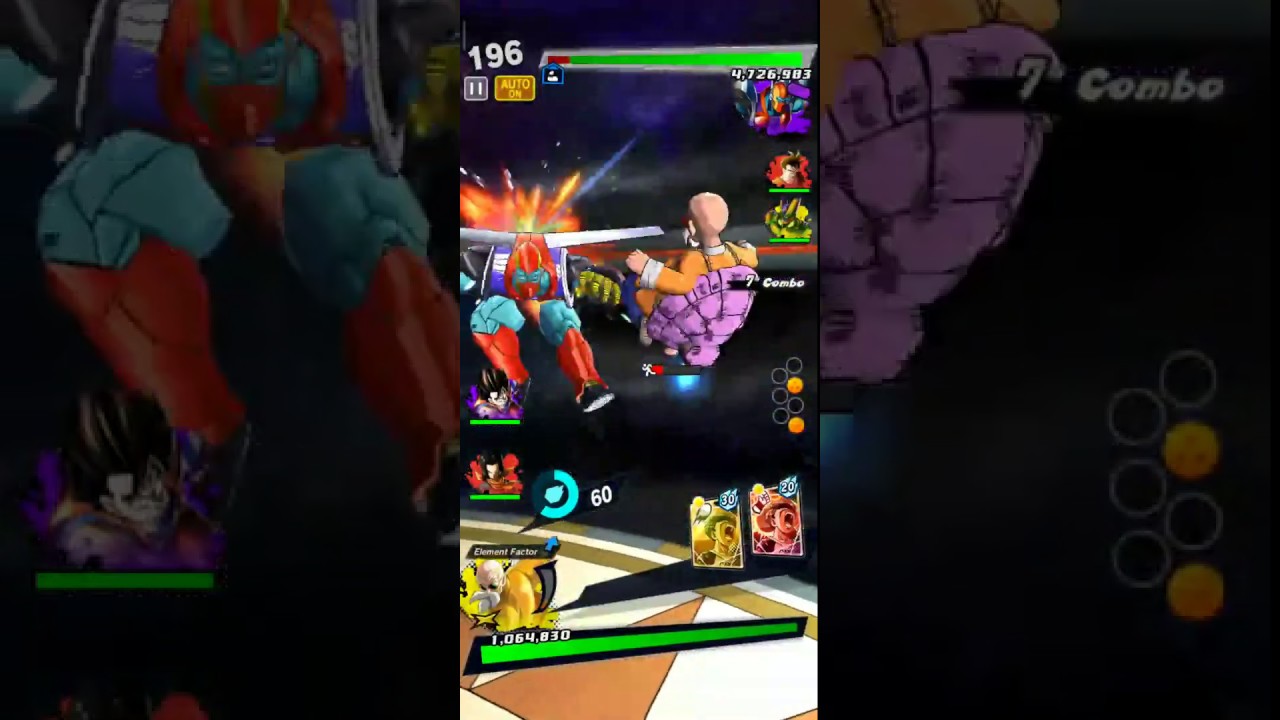 master roshi punches hyper metal rilldo | Dragon Ball Legends - YouTube