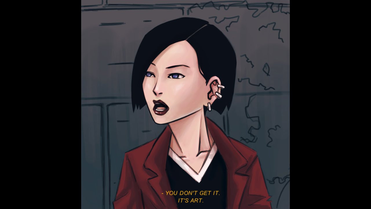 Jane Lane Fan art from MTV's Daria [Sped up drawing] - YouTube