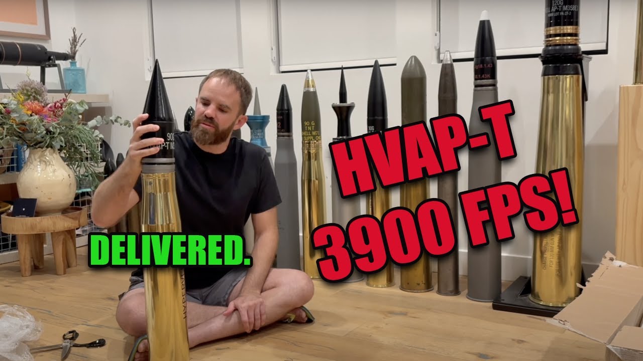 Ultra Rare Tank Ammo Restoration! 90mm Hypervelocity Armor Piercing ...