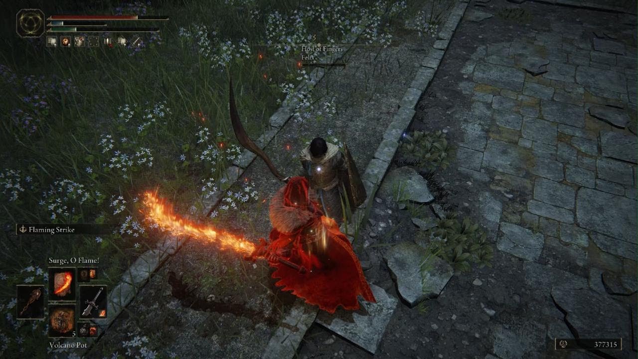 ELDEN RING Fire Monk invasion in Caria Manor 4 - YouTube