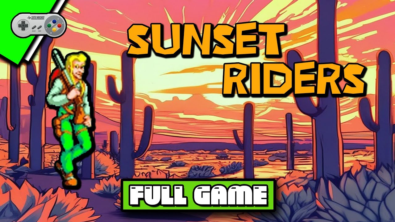 [SNES] Sunset Riders | No Commentary - YouTube