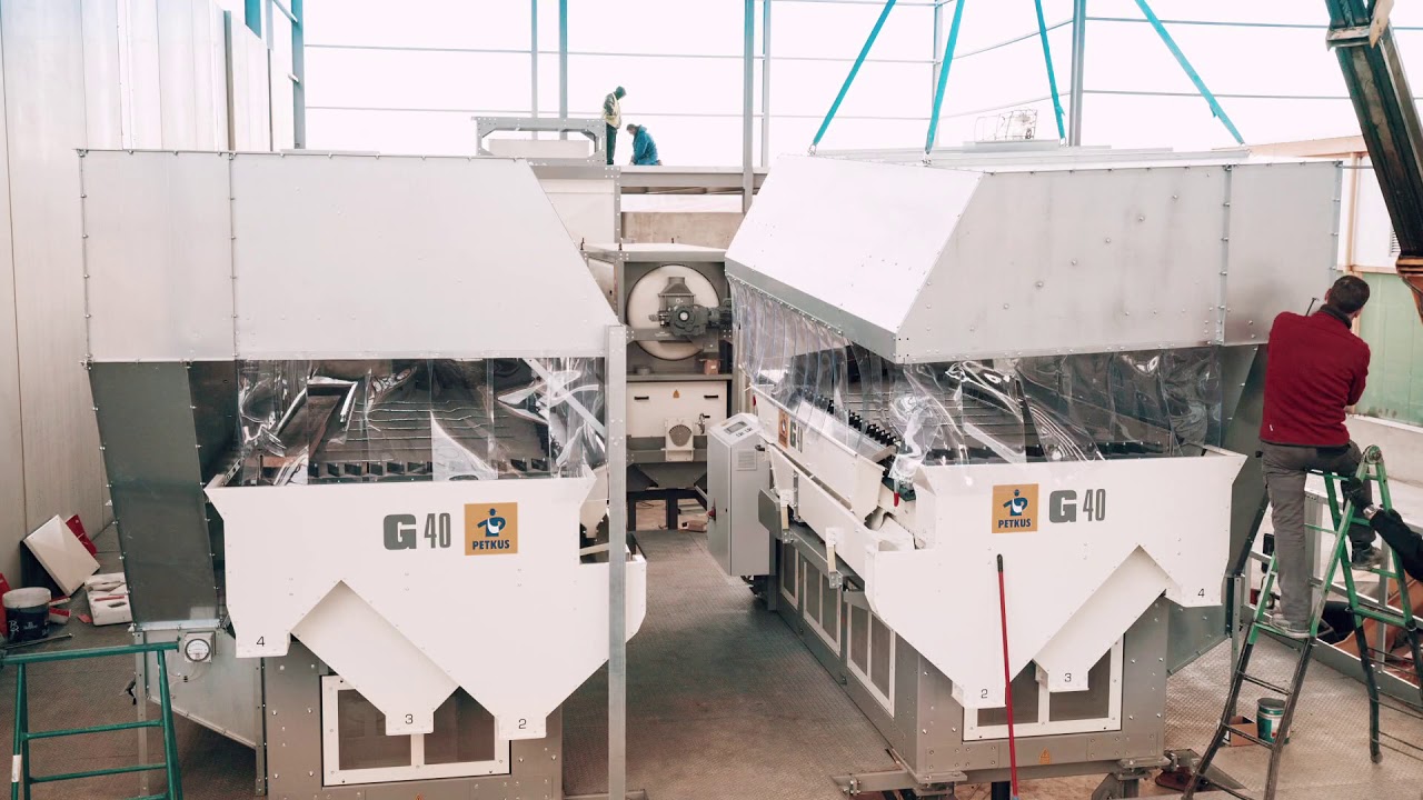 High Performance Seed Processing Line - YouTube