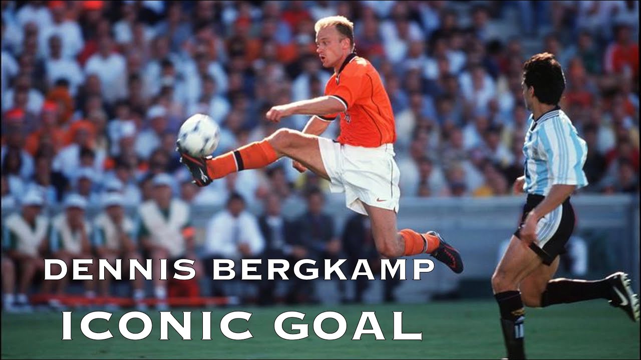 Dennis Bergkamp iconic goal - YouTube