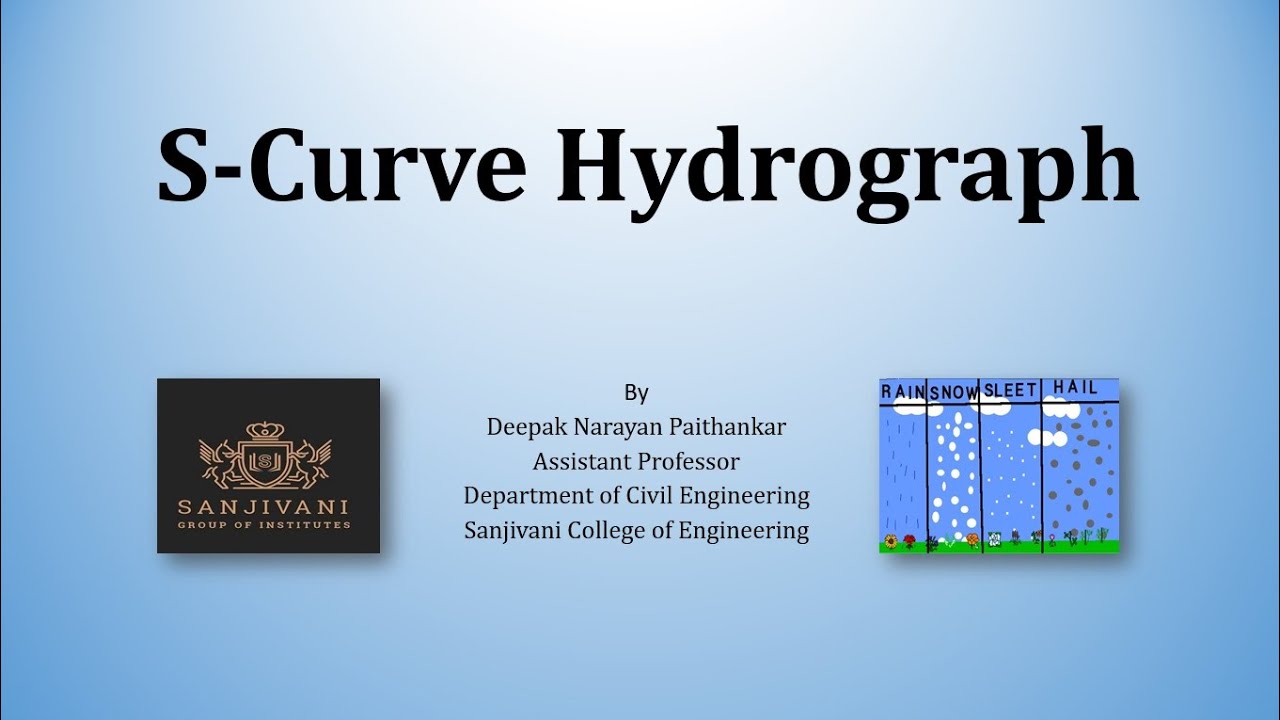 S Curve Hydrograph Youtube