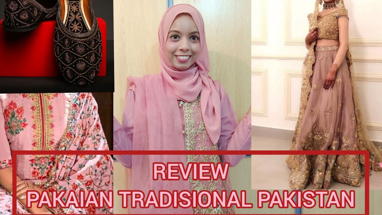 REVIEW PAKAIAN TRADISIONAL PAKISTAN 🇵🇰 - YouTube