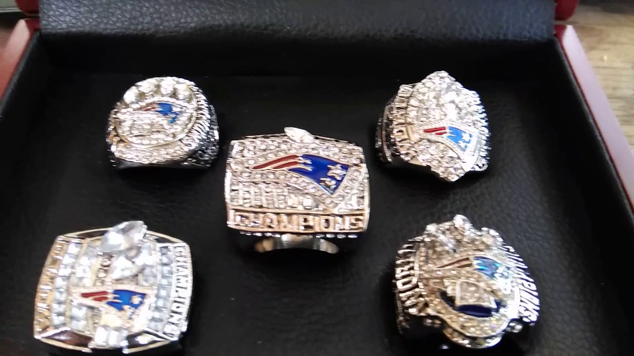 Unboxing 2001-2016 New England Patriots Ultimate Replica Championship ...