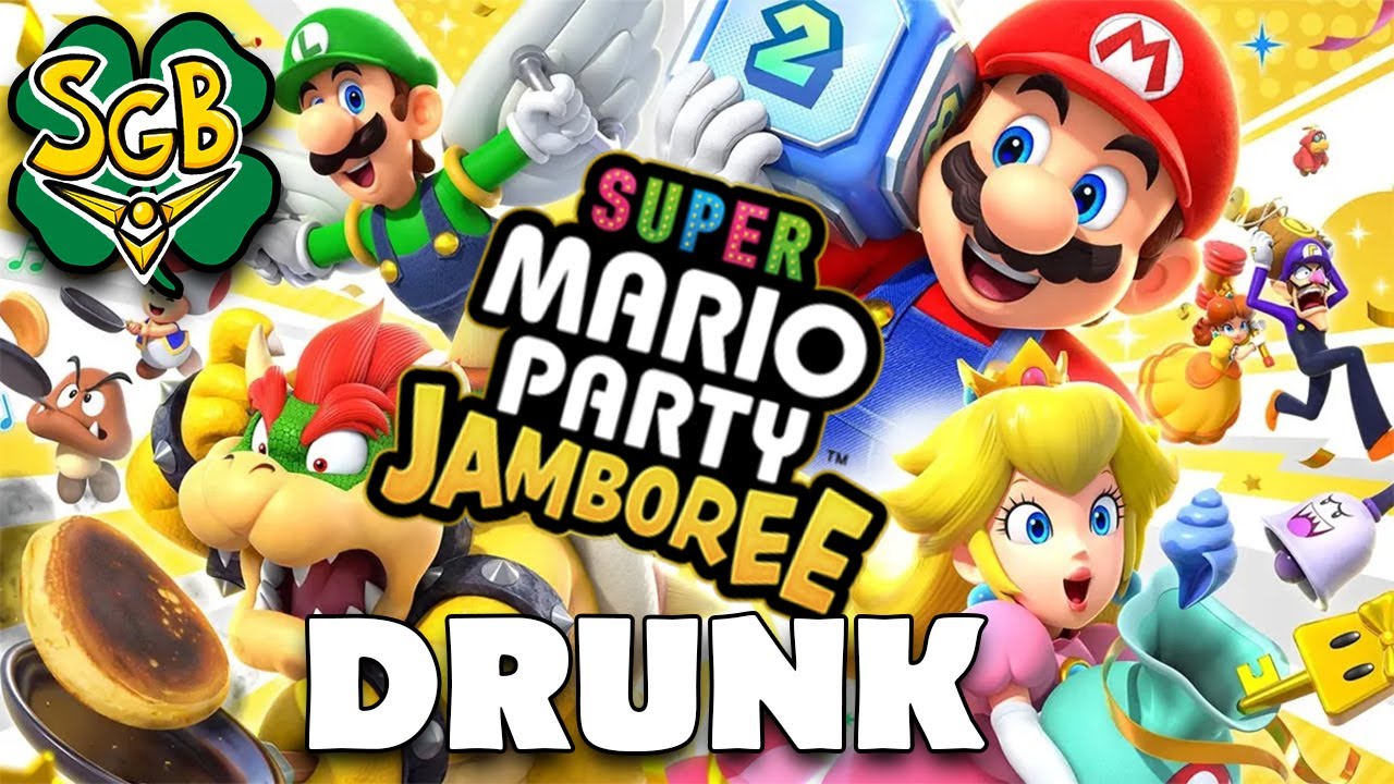 Drunk SGB Play: Super Mario Party Jamboree (Roll 'em Raceway) - YouTube