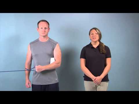 Strengthening: Resisted External Rotation - YouTube