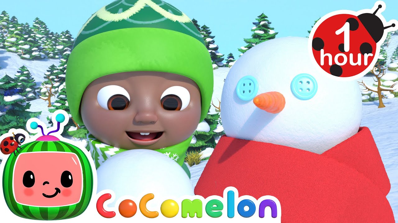 How To Build Snowman ☃️ CoComelon - It's Cody Time | Nursery Rhymes ...