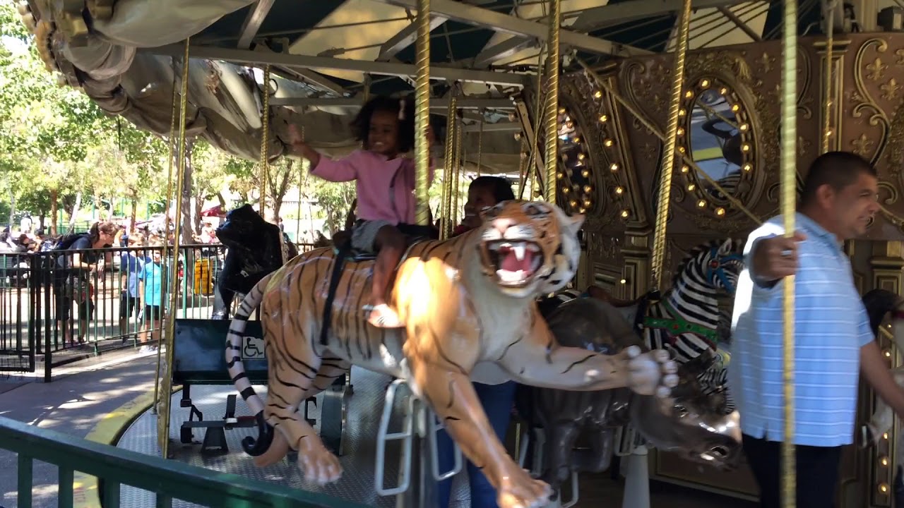 Oakland Zoo, Merry-Go-Round, Carousel - YouTube