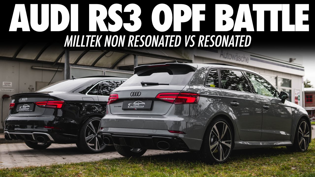 Milltek Exhaust: Resonated VS Non Resonated | RoadToRS3 #6 | Cete ...