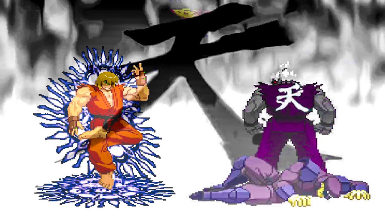 SUPREME KEN VS SHIN ONI AKUMA - YouTube