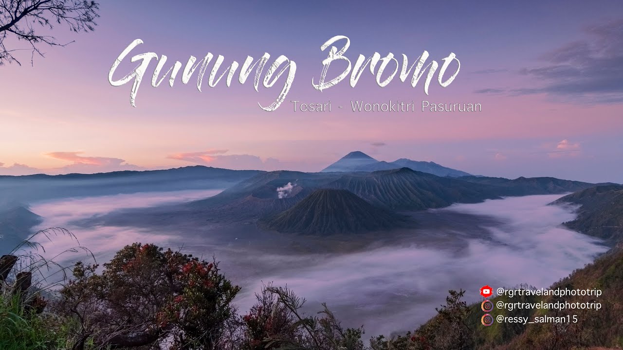 Pesona Gunung Bromo !!! " Pemandangan Tosari - Wonokitri Pasuruan ...