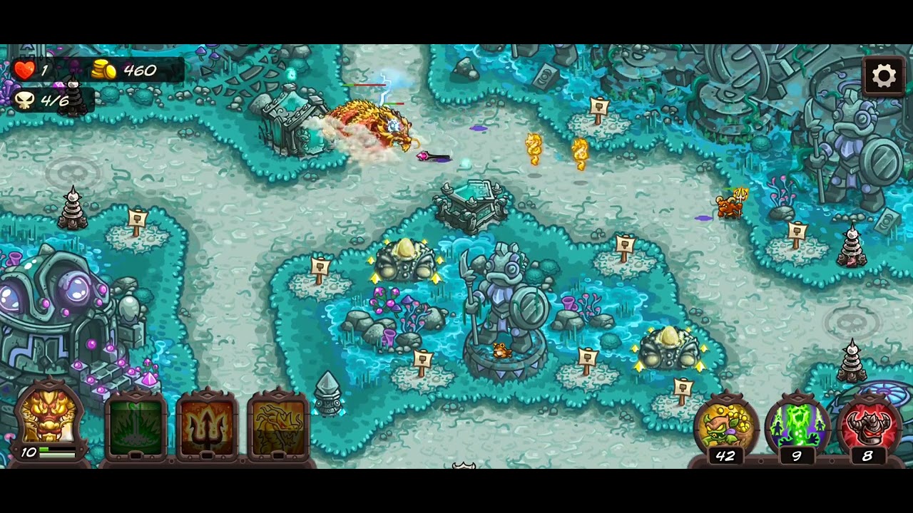 Kingdom Rush—Vengeance: Anurian Plaza (Heroic Challenge) - YouTube