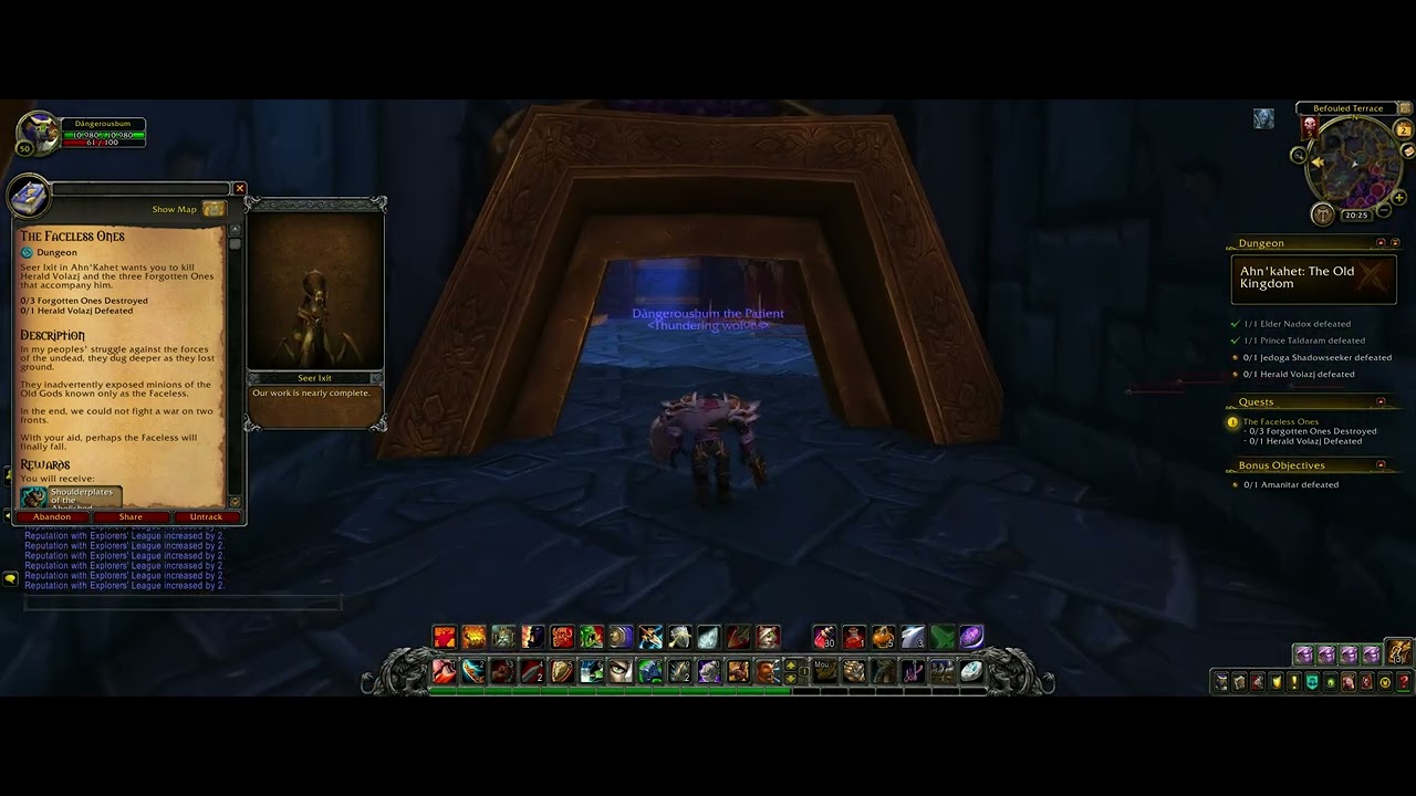 World of Warcraft: The Faceless Ones (Gameplay/Walkthrough) - YouTube