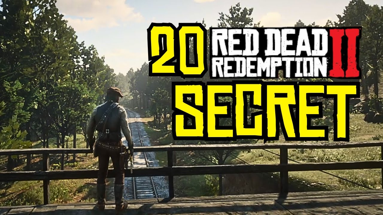 20 SECRETS That Are Very Hard To Find in RDR2 - YouTube