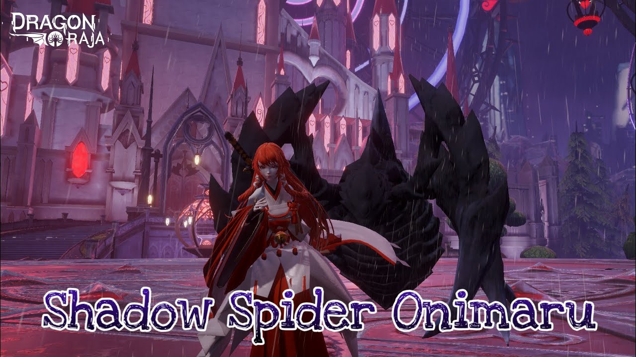 Boss lv 80 Shadow Spider Onimaru //Dragon Raja - YouTube